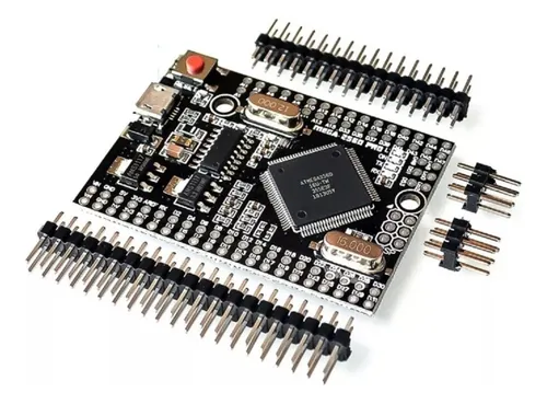 Placa Compatível Arduino Mega 2560 Pro Mini Ch340 5v + Pinos Placa Compatível Arduino Mega 2560 Pro Mini Ch340 5v + Pinos