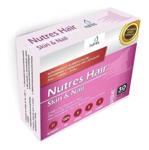Nutres Hair Polivitamínico Pelecabelounha 30 Cáps Mercadolivre