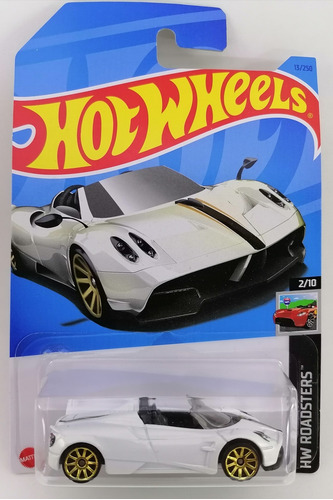 Hot Wheels 17 Pagani Huayra Roadster Deportivo Blanco 13 250 Mercadolibre