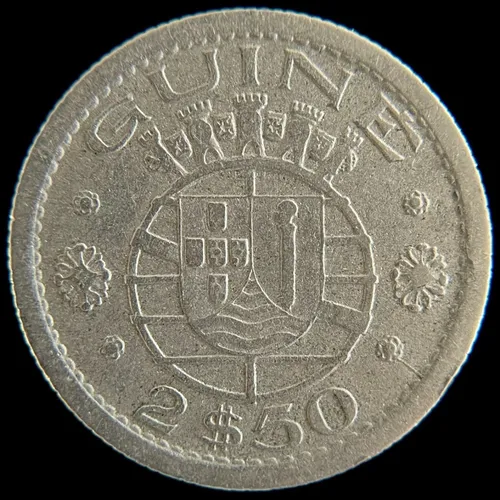 Guinea, Colonia Portuguesa, 2,5 Escudos, 1952. Vf | MercadoLibre
