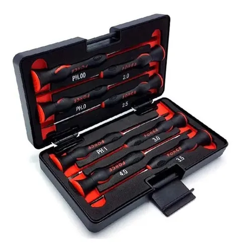 Juego De Destornilladores De Precisión Force - 8 Piezas | Cuotas sin interés