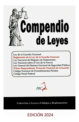 Compendio De Leyes De La Guardia Nacional