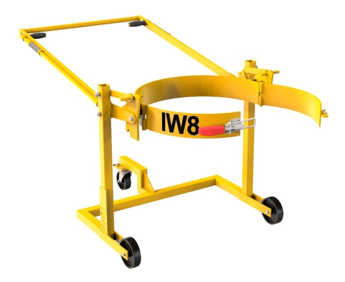Carrinho Para Manuseio E Giro De Tambores 200 Litros | MercadoLivre Carrinho Para Manuseio E Giro De Tambores 200 Litros | MercadoLivre