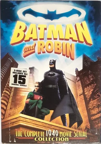 Dvd - Batman And Robin - The Complete 1949 Movie Serial | Parcelamento sem juros