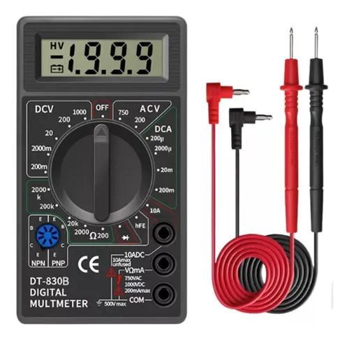 Multitester Digital Multimetro Portatil Tester Dt-830b-s9953 Multitester Digital Multimetro Portatil Tester Dt-830b-s9953