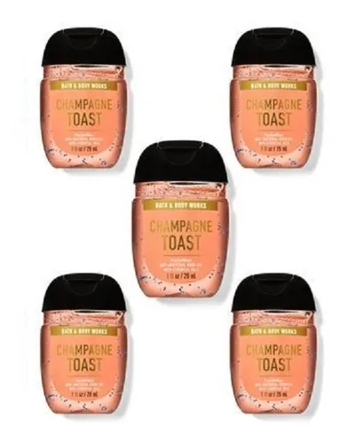 Gel Antibacterial Bath And Body Works Champagne Toast 5pz Envío Gratis