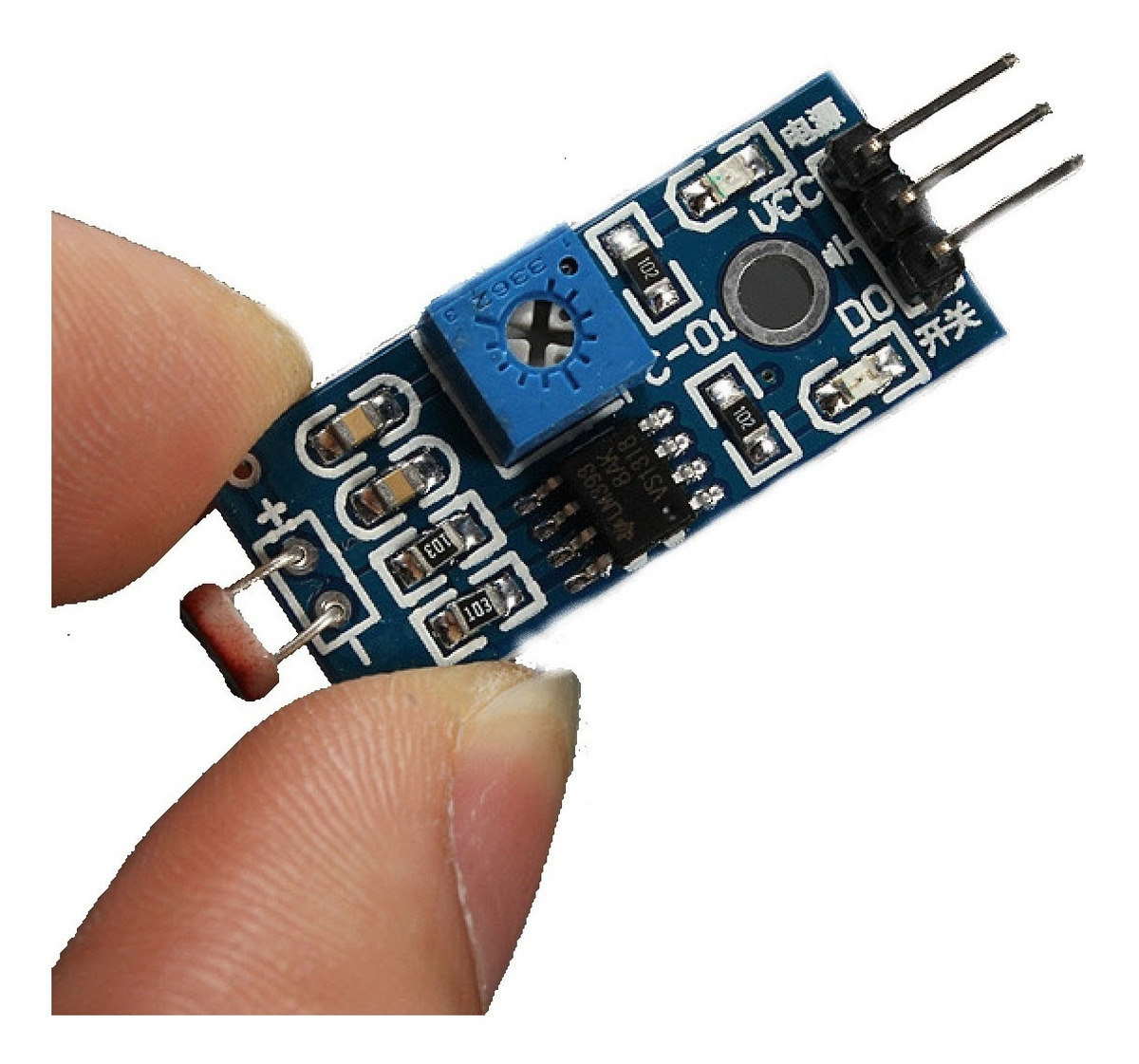 5pz Sensor De Luz Ldr Fotoresistencia Compatible Arduino Pic ... 5pz Sensor De Luz Ldr Fotoresistencia Compatible Arduino Pic ...