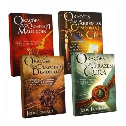 Livro Kit Orações Batalha Espiritual Parcelamento Sem Juros