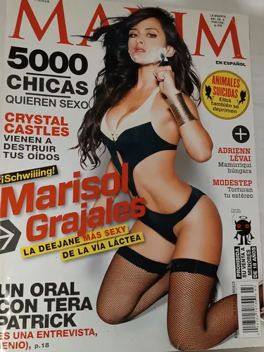 Revista Maxim Marisol Grajales | Meses sin interés