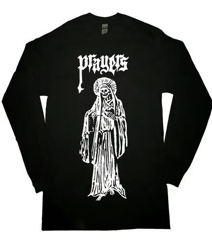 Playera Prayers Santamuerte Goth/chologoth/synth | Envío gratis