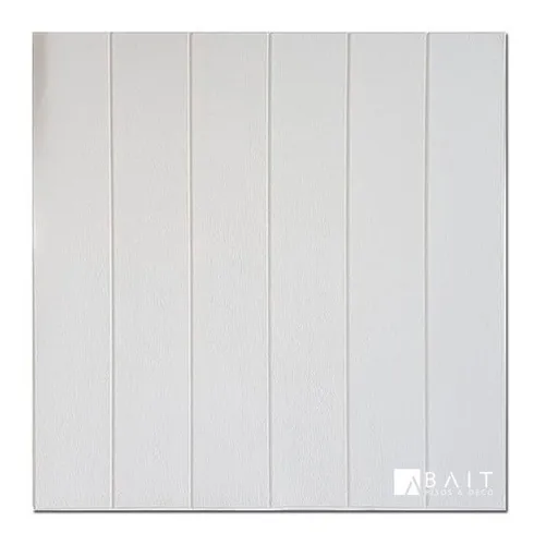 Placa 3d Autoadhesivas Simil Madera Blanca Textura Pack X 10 Placa 3d Autoadhesivas Simil Madera Blanca Textura Pack X 10