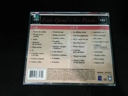 Eydie Gormé Y Los Panchos Gran Colecci 60 Aniversario 2 Cd´s En Venta En Tlalnepantla De Baz