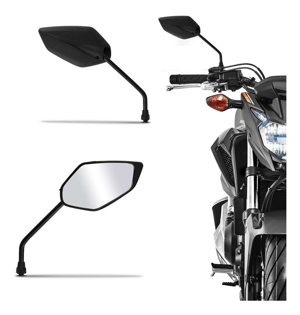 Retrovisor Modelo Fazer 2015 Titan 150 Cg 160 Fan 125 150 Mercado Livre