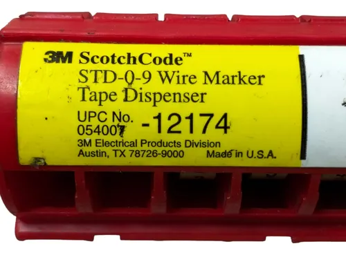 3m Scotch Code Std-0-9 12174