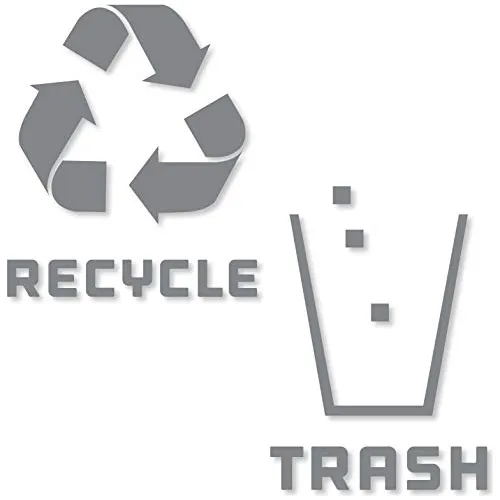 Pegatinas De Reciclaje Y Basura Logotipo Moderno (1 Cad... | Cuotas sin ... Pegatinas De Reciclaje Y Basura Logotipo Moderno (1 Cad... | Cuotas sin ...