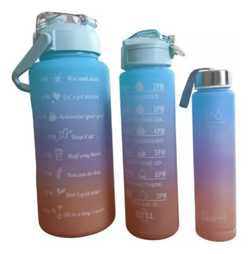 Set De 3 Termos Botella De Agua Botilo Motivacional X3 Unds | Cuotas ... Set De 3 Termos Botella De Agua Botilo Motivacional X3 Unds | Cuotas ...