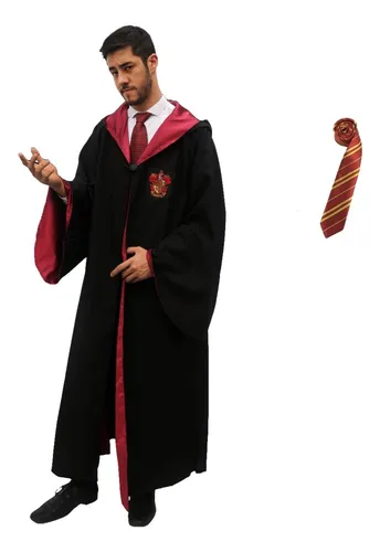 Disfraz Harry Potter Adulto Capa Mago Harry Potter Gryffindor Envío