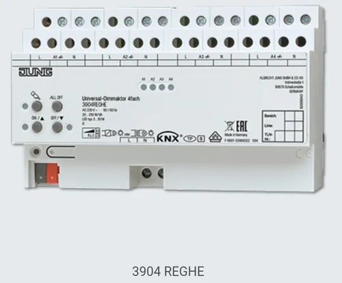 Jung Actuador Dimmer Led Universal 4 Fases O Canales - Nuevo en venta ... Jung Actuador Dimmer Led Universal 4 Fases O Canales - Nuevo en venta ...