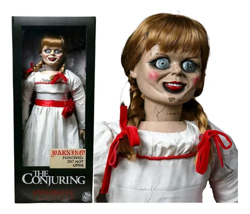 Réplica Boneca Annabelle The Conjuring Trick Or Treat Studio | Frete grátis Réplica Boneca Annabelle The Conjuring Trick Or Treat Studio | Frete grátis