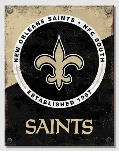 Anuncio Poster Lamina Cartel Nfl New Orleans Saints Santos | Envío gratis