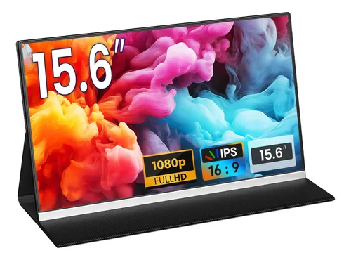 Pantalla Portátil 15.6 Fhd 1080p Tipo C Hdmi 16:9 Para Compu | Cuotas ...