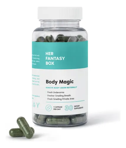 Suplemento Her Fantasy Box Body Magic Chlorophyll 30 Cápsula | Envío gratis