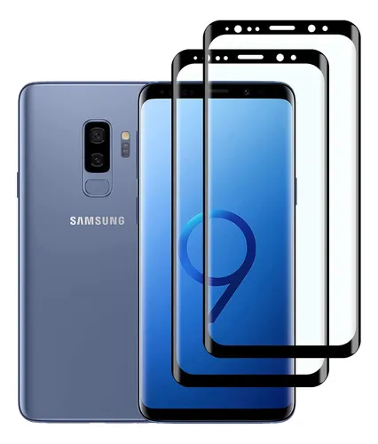 2 Piezas Mica De Cristal Templado Curvo 3d Para Samsung S9 Meses Sin