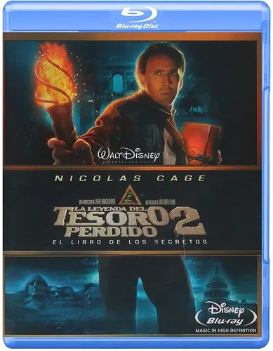 La Leyenda Del Tesoro Perdido 2 Blu Ray Película Nuevo Meses Sin