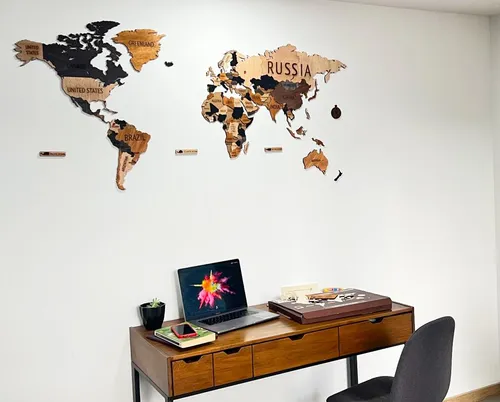 Mademap Premium - Mapamundi De Madera Para Instalar En Pared | Cuotas ... Mademap Premium - Mapamundi De Madera Para Instalar En Pared | Cuotas ...