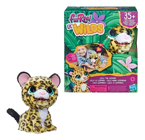Peluche Hasbro Furreal Friends Lil' Wilds Lolly The Leopard | Envío gratis