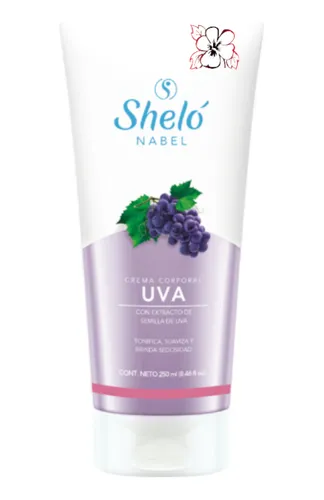 Crema Corporal Uva Shelo Nabel® 250ml. | Meses sin intereses Crema Corporal Uva Shelo Nabel® 250ml. | Meses sin intereses