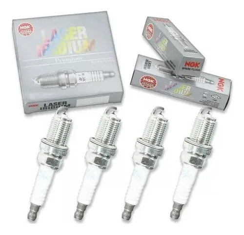 4 Bujías Ngk Laser Iridium Vw Vento Polo Ibiza Jetta 2.0 | Meses sin ...