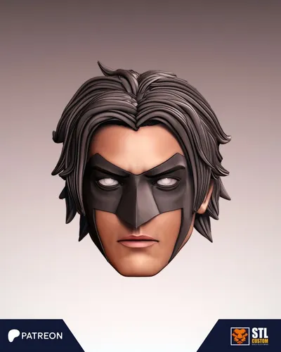 Archivo Stl Impresión 3d - Robin - Tim Drake - Custom Head | MercadoLibre Archivo Stl Impresión 3d - Robin - Tim Drake - Custom Head | MercadoLibre