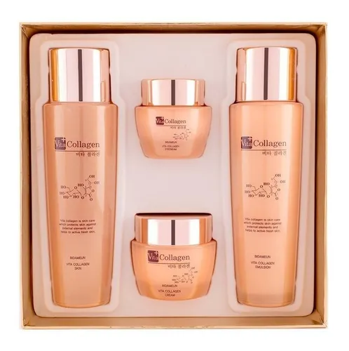 Vita Collagen Crema Facial Coreana De Colágeno Antiarrugas Meses