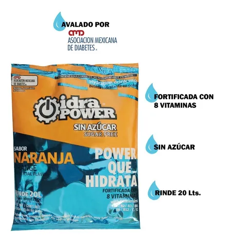 Idrapower, Electrolitos, Sin Azúcar, Suero Hidratante, 20 Lt en venta ... Idrapower, Electrolitos, Sin Azúcar, Suero Hidratante, 20 Lt en venta ...