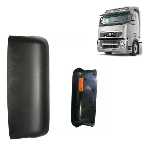 Capa Acabamento Retrovisor Principal Volv Fh 2004 Ate 2014 ...