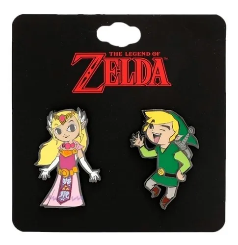 Zelda And Link Enamel Pin Hot Topic Leyenda De Zelda | Envío gratis Zelda And Link Enamel Pin Hot Topic Leyenda De Zelda | Envío gratis