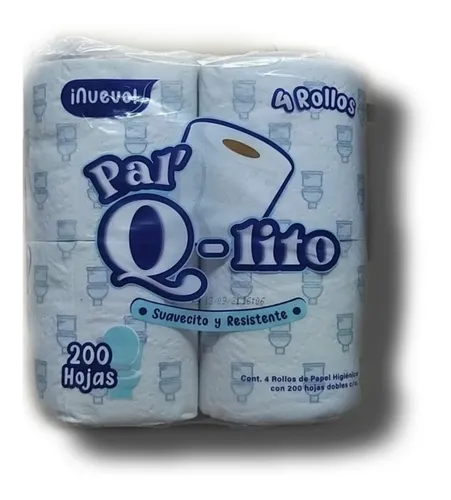 Papel Higiénico 4 Piezas Hoja Doble Facturamos Mercadolibre