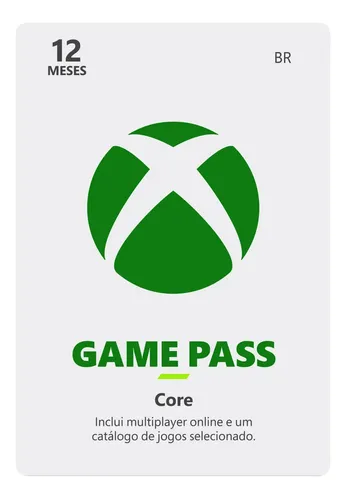 Game Pass Core 12 Meses | MercadoLivre Game Pass Core 12 Meses | MercadoLivre