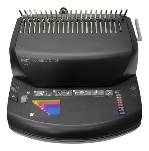 Engargoladora Arillo Plastico Electrica Gbc Combbind C110e | MercadoLibre