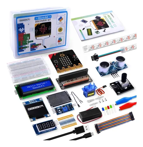 Geeekpi Basic Starter Kit Para Bbc Micro:bit (v2 Incluido), | Meses sin ... Geeekpi Basic Starter Kit Para Bbc Micro:bit (v2 Incluido), | Meses sin ...