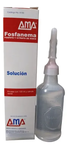 Enema Fosfatado Fosfanema Solución 133 Ml Y Cánula Rectal | MercadoLibre