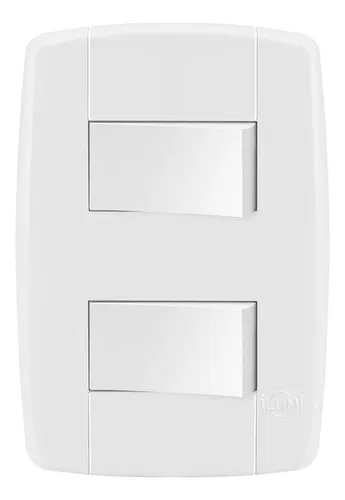 Conjunto 1 Interruptor Simples + 1 Paralelo - Ilumi Lev | MercadoLivre Conjunto 1 Interruptor Simples + 1 Paralelo - Ilumi Lev | MercadoLivre