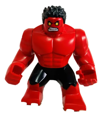 Lego Red Hulk Original Primera Version Set 76078 Marvel Lego 1 Red Hulk ...