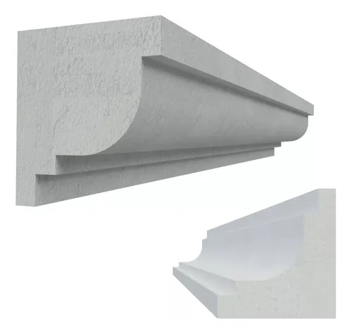 22 Metros Molduras Unicel-pecho Paloma Exterior/colar/molde | Meses sin ...