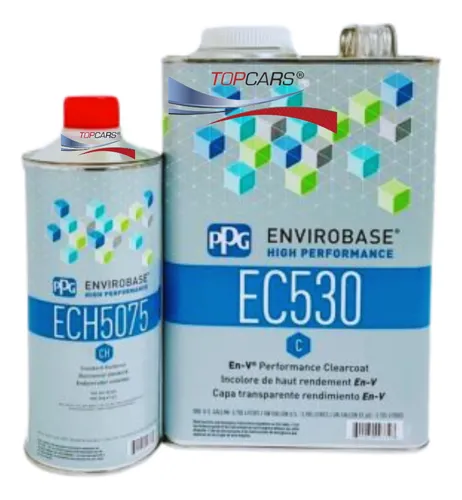 Kit Ec530 Transparente 1 Galón Con Catalizador Ech5075 1 L | MercadoLibre