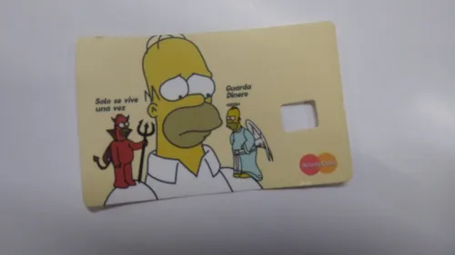 Sticker Cover Homero Diablo Vs Ángel Mercadolibre