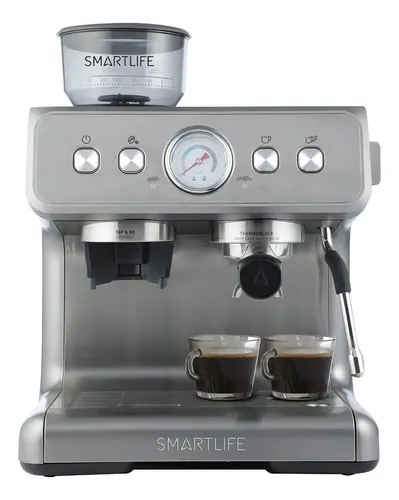 Cafetera Expresso Con Molinillo Smartlife Ecg5020 15 Bares | Envío gratis