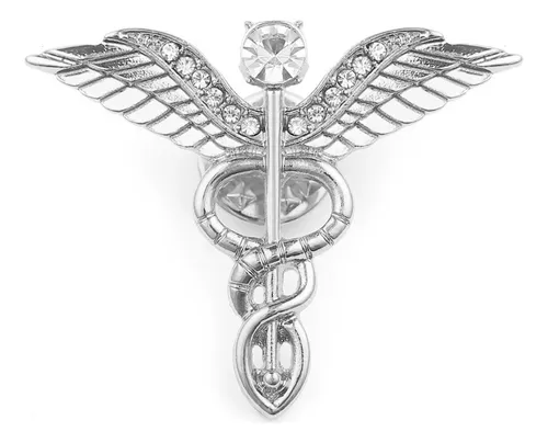 Broche Símbolo Medico, Regalo Para Doctora, Doctor | Cuotas sin interés