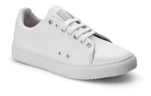 Tenis Dkda 7101 Blanco Escolar Casual 22-26 Gnv® | Envío gratis